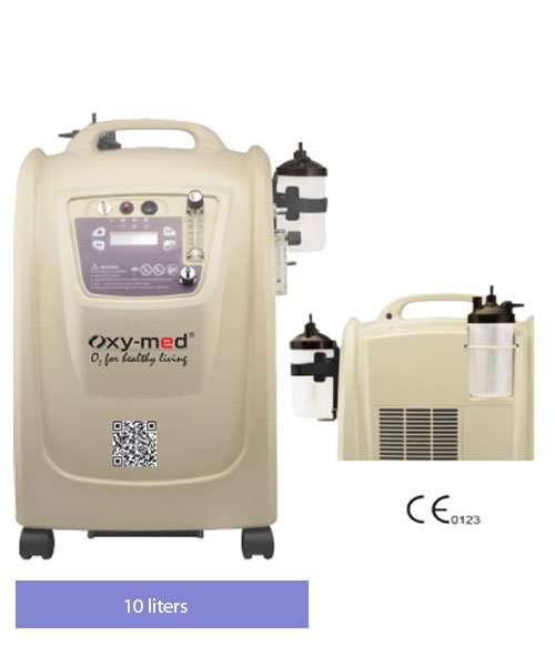 Oxygen Concentrator 10 litres Oxymed – Healthions
